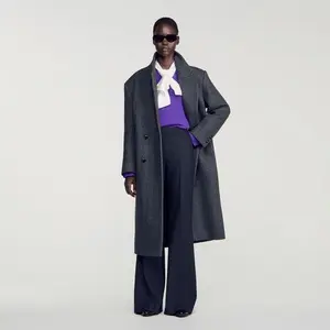 Sandro Wool Suit Trousers