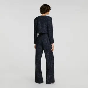 Sandro Decorative Tweed Trousers