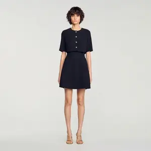 Sandro Short 2-in-1 Dress