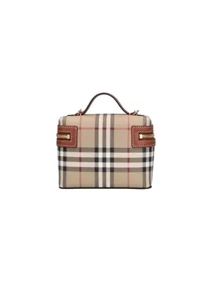 Burberry Mini Vanity Bag "check