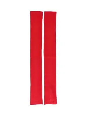 SA SU PHI Cashmere And Silk Gloves - Red