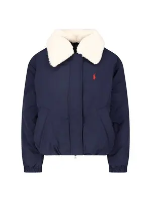 Polo Ralph Lauren Padded Teddy Jacket - Blue