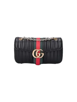 Gucci Shoulder Bag "jetset Gg Marmont