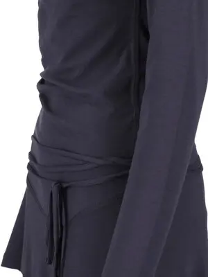 LEMAIRE Maxi Dress In Cotton - Gray