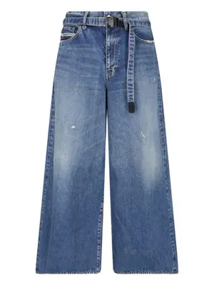Sacai Wide Waist Jeans
