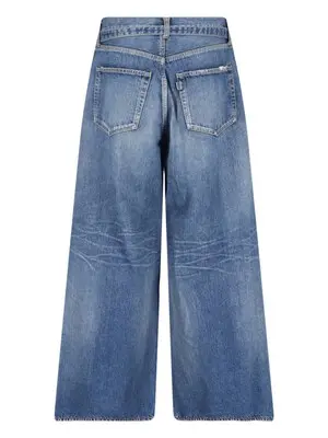 Sacai Wide Waist Jeans