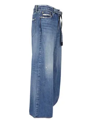 Sacai Wide Waist Jeans