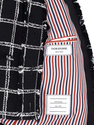 Thom Browne Tweed Blazer
