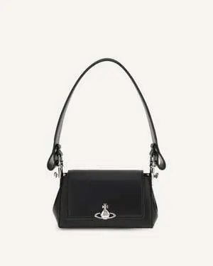 VIVIENNE WESTWOOD Hazel Small Shoulder Bag - Black
