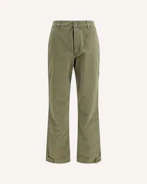 Off-White Racing Staff Cotton Gabardine Pants