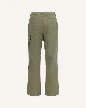 Off-White Racing Staff Cotton Gabardine Pants