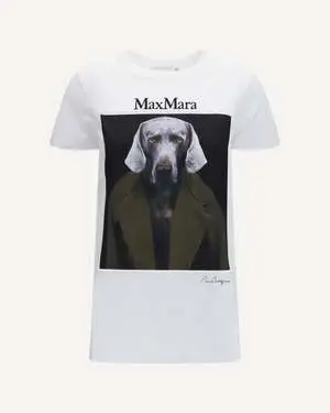 Max Mara Calca Graphic Print T-shirt