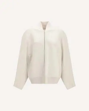 Max Mara Ondata Virgin Wool Jacket - Cream