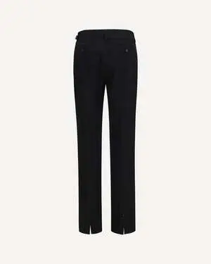 Max Mara Rum Cigarette Pants With Belt