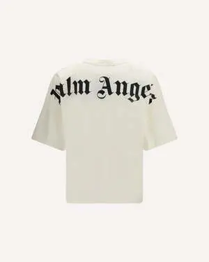 Palm Angels Classic T-shirt With Oversized Back Logo