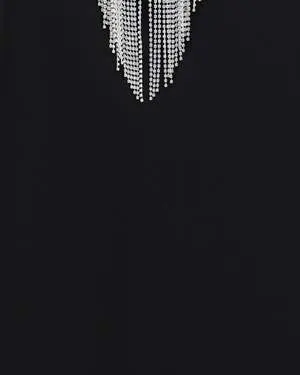 Max Mara Faglia V-neck Top With Crystals