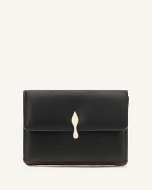 CHRISTIAN LOUBOUTIN Bettina Leather Wallet - Black