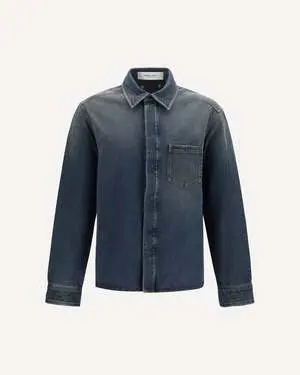 GOLDEN GOOSE Journey Denim Shirt Mae - Blue