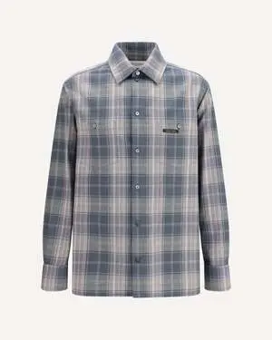 GOLDEN GOOSE Journey Checked Hirt - Multicolour