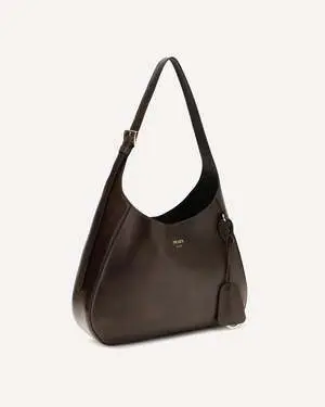 Prada Boogie Medium Leather Shoulder Bag
