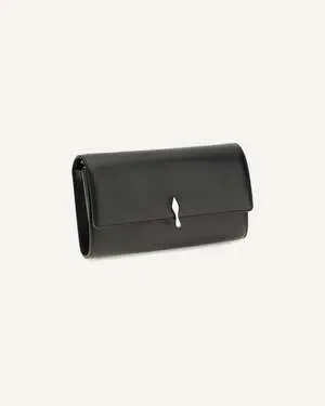 CHRISTIAN LOUBOUTIN Bettina Leather Wallet With Chain