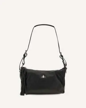 VIVIENNE WESTWOOD Emma Shoulder Bag - Black