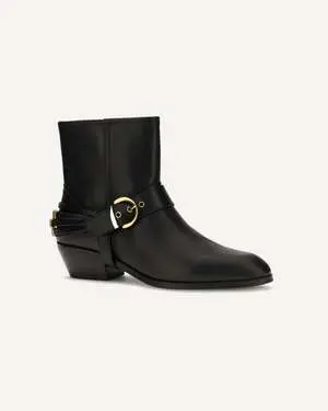 Pinko Jane 07 Leather Ankle Boots
