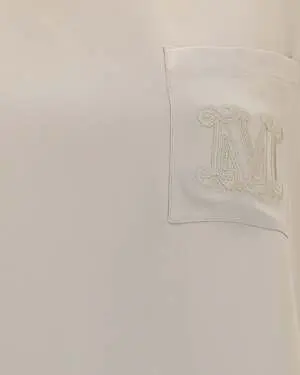 Max Mara Pagano Silk T-shirt - Beige