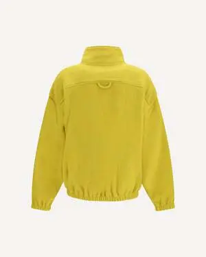 RIER Polar High-neck Zip Jacket - Yellow
