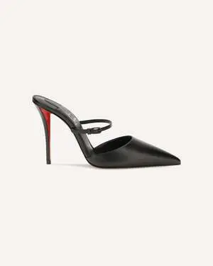 CHRISTIAN LOUBOUTIN Milena Leather Mules - Black