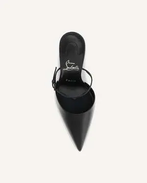 CHRISTIAN LOUBOUTIN Milena Leather Mules - Black