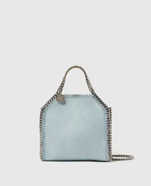 Stella McCartney Falabella Tiny Shoulder Bag Light Blue