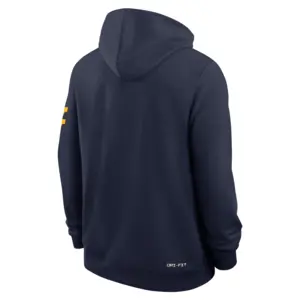 Nike West Virginia Pullover Hoodie - Blue