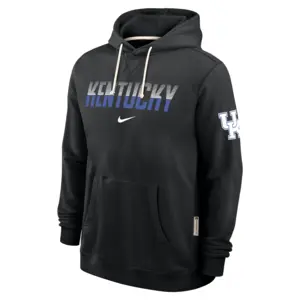 Nike Kentucky Sideline Standard Issue Dri-fit College Pullover Hoodie - Black