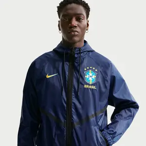 Nike Brazil Dri-fit Soccer Anthem Jacket