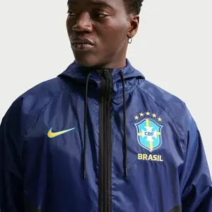 Nike Brazil Dri-fit Soccer Anthem Jacket