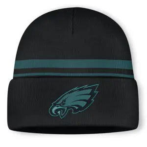 Nike Philadelphia Eagles Primetime Utility Nfl Cuffed Beanie - Black