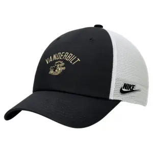 Nike College Unstructured Trucker Cap - Black
