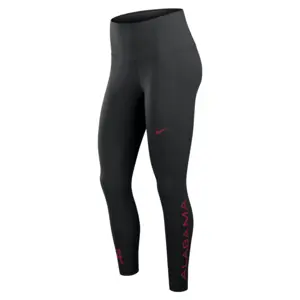 Nike Alabama Zenvy Women's Dri-fit College High Rise 7/8 Leggings Black