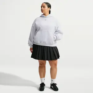 Nike Studio Fleece Medium Weight Oversized Pullover Hoodie
