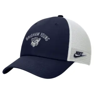 Nike College Unstructured Trucker Cap - Blue