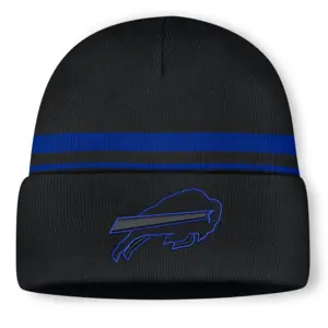 Nike Buffalo Bills Primetime Utility Nfl Cuffed Beanie - Black