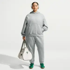 Nike Studio Fleece Medium Weight Oversized Pullover Hoodie