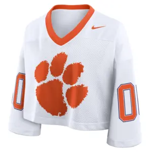 Nike Clemson Logo Dri-fit College Cropped Jersey