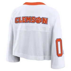 Nike Clemson Logo Dri-fit College Cropped Jersey