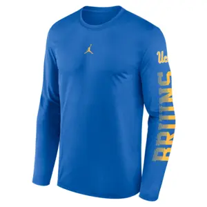 JORDAN Ucla Primetime Legend Brand Dri-fit College Long-sleeve T-shirt - Blue