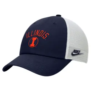 Nike College Unstructured Trucker Cap - Blue