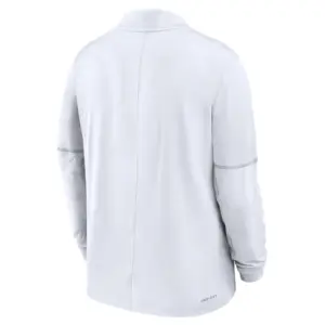 Nike Michigan State Sideline Dri-fit College 1/2-zip Top - White