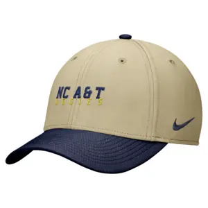 Nike North Carolina A&t University Swooshflex Dri-fit College Cap - Brown