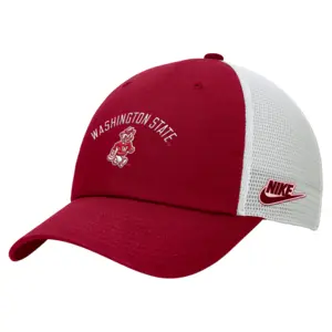 Nike College Unstructured Trucker Cap - Red